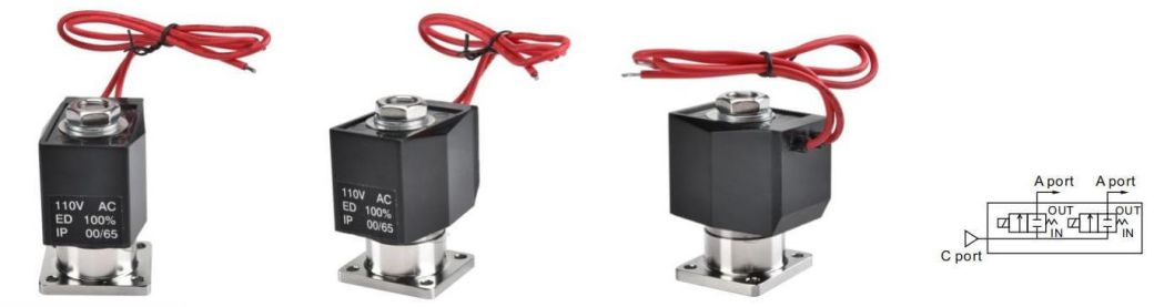 GAB Series 2 Way Direct Acting Solenoid Valve - Buy stainless steel solenoid valve, High ...