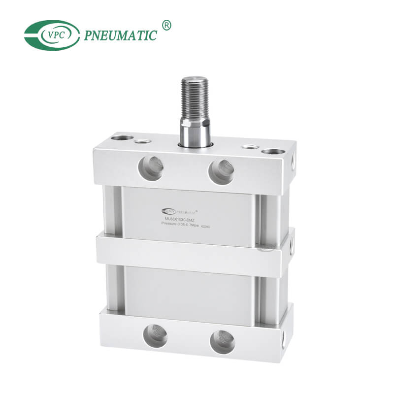 MU-Z Series Plate Cylinder, Single Rod, Double Acting, Double Force ...