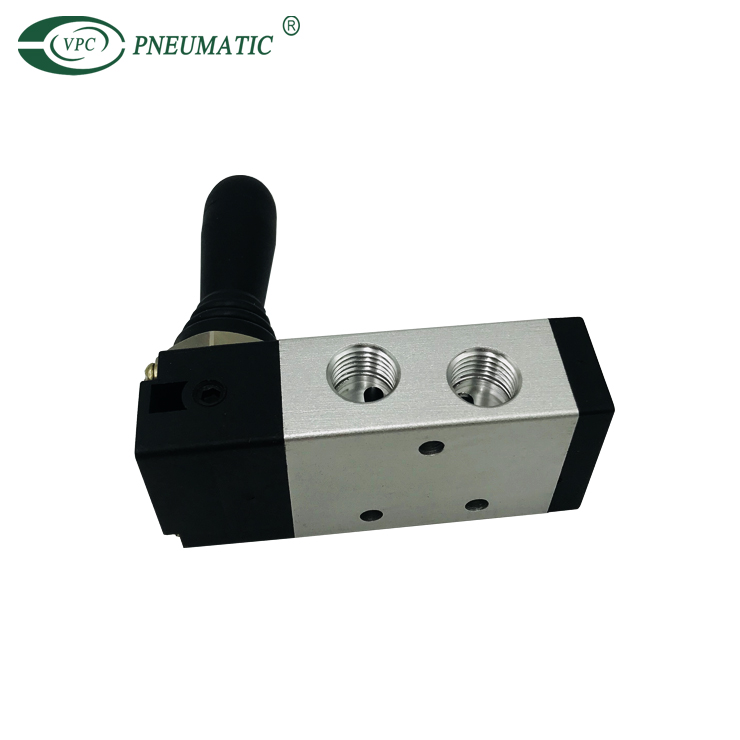 4H Series 2 Position 5 Port Hand Push Valve - Buy pneumatic hand valve ...