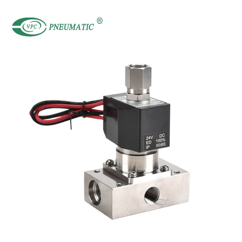 GAG Series 2 Position 3 Port Direct Acting Solenoid Valve - Buy stainless steel solenoid valve ...